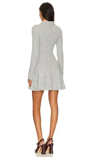 L'academie Izel Mini Dress - Grey