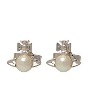 VIVIENNE WESTWOOD Balbina Stud Earrings - Silver