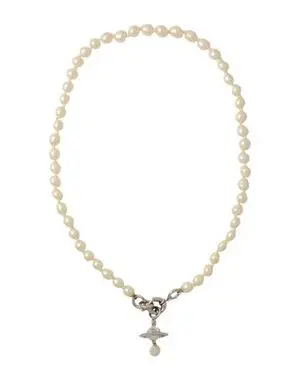 VIVIENNE WESTWOOD Aleksa Brass And Glass Necklace