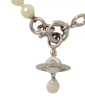 VIVIENNE WESTWOOD Aleksa Brass And Glass Necklace