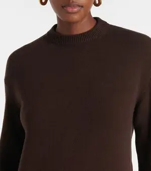 FFORME Ainsley Wool And Cashmere Shift Dress - Brown