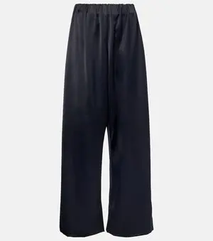 FFORME Dayne Wide-leg Pants In Cream - Blue