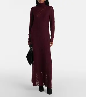Ulla Johnson Kassia Wool-blend Maxi Dress