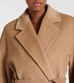 Max Mara Locri Wool And Cashmere Wrap Coat