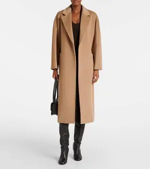 Max Mara Locri Wool And Cashmere Wrap Coat