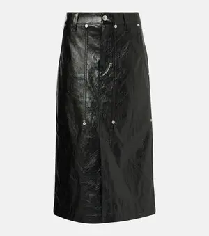 MARANT ETOILE Angele Midi Skirt - Black