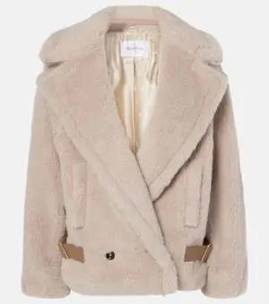 Max Mara Radice Teddy Jacket - Beige