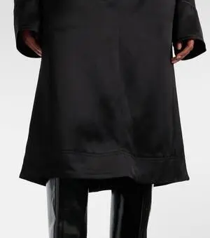 TOTEME Paneled Satin Midi Skirt