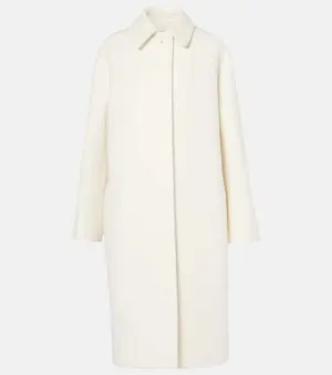 FFORME Jamie Virgin Wool Coat - White