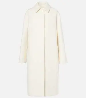 FFORME Jamie Virgin Wool Coat - White