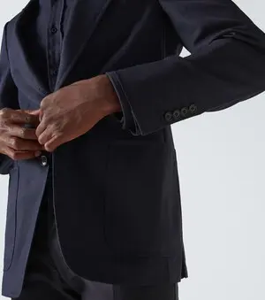 TOM FORD Wool, Mohair, And Silk Suit Jacket
