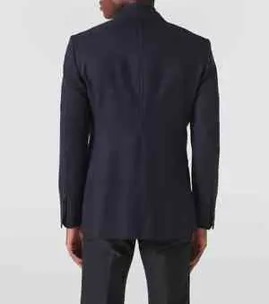 TOM FORD Wool, Mohair, And Silk Suit Jacket