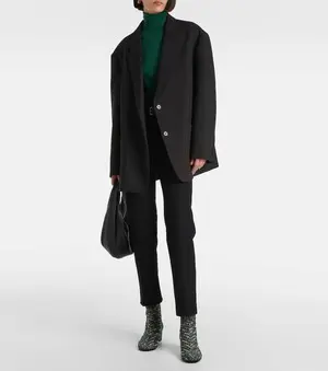 GIANVITO ROSSI Joelle 45 Bouclé Tweed Ankle Boots