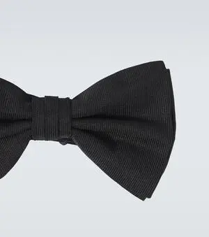 Rubinacci Silk Grosgrain Bow Tie