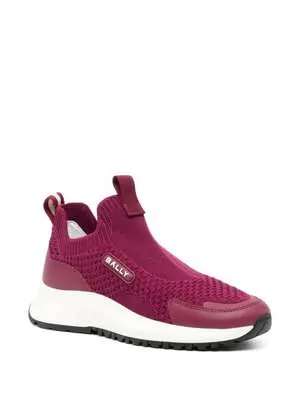 Bally Outline Knit Sneakers