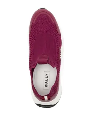 Bally Outline Knit Sneakers