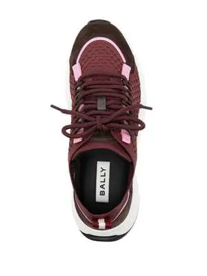 Bally Daryel Mesh-panel Sneakers - Red