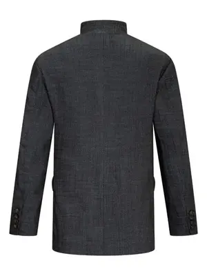 Shanghai Tang Button-down Blazer - Black