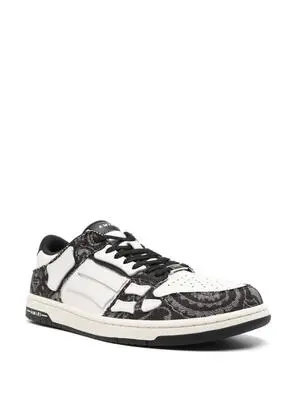 Amiri Bandana Denim Sneakers - Black