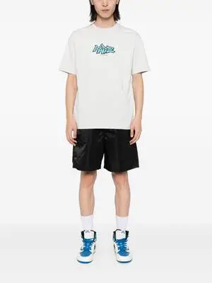 A BATHING APE Logo-embroidered Relaxed-fit Shorts