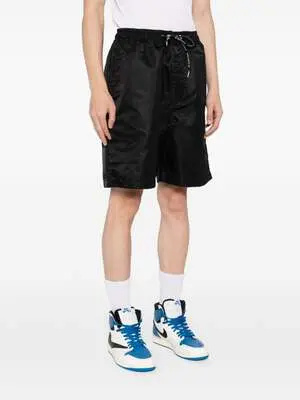 A BATHING APE Logo-embroidered Relaxed-fit Shorts