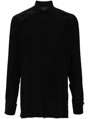 Givenchy Plastron Silk Shirt