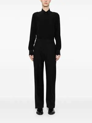 Givenchy Plastron Silk Shirt