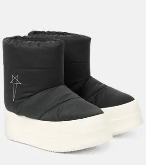 Rick Owens Mega Bumper Lunar Boots - Black