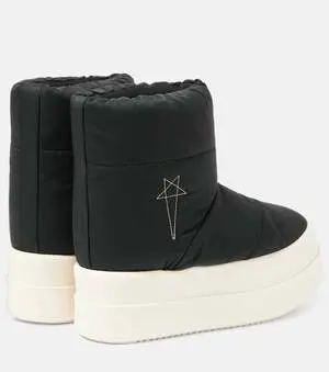 Rick Owens Mega Bumper Lunar Boots - Black