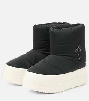 Rick Owens Mega Bumper Lunar Boots - Black