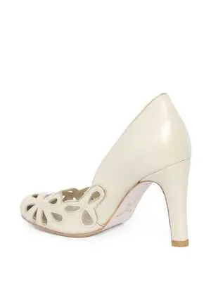 STUDIO CHOFAKIAN 75mm Belle Epoque Pumps - Neutrals