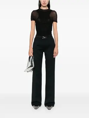 COURREGES Signature 70's Trousers - Black
