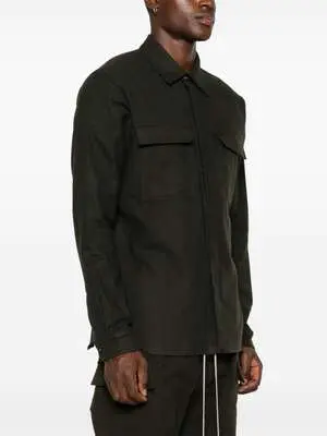 Rick Owens Work Shirt - Green
