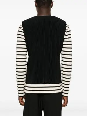 Issey Miyake Plissé Vest - Black