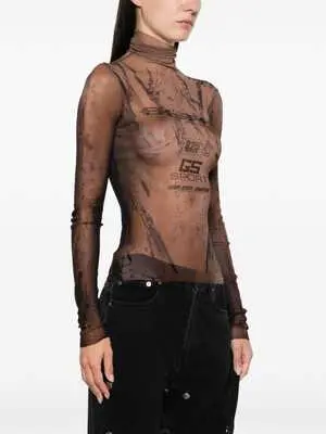 Jean Paul Gaultier T-shirt Performance Tops For Women