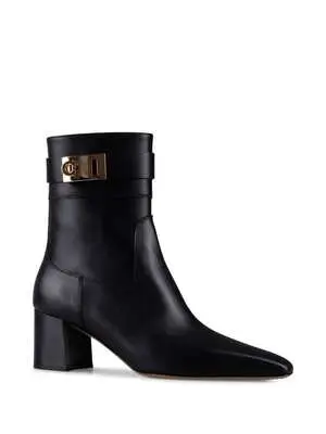 FERRAGAMO 60mm Rol Boots - Black
