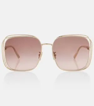 Dior Square Sunglasses - Pink