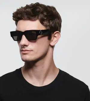 Dior Cd Diamond S5i Rectangular Sunglasses - Blue