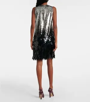 Max Mara Bevanda Sequined Minidress
