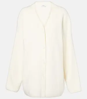 FFORME Cody Wool And Cashmere Cardigan - White