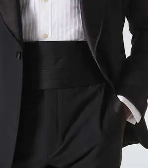 Rubinacci Silk Grosgrain Cummerbund