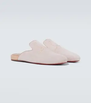 CHRISTIAN LOUBOUTIN Coolito Flat Mules - Beige