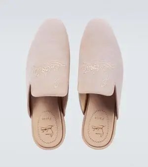 CHRISTIAN LOUBOUTIN Coolito Flat Mules - Beige