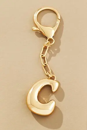 Anthropologie Ule Letter Monogram Ag Charm C