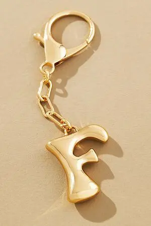 Anthropologie Ule Letter Monogram Ag Charm F