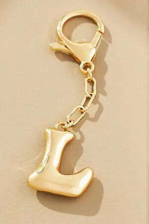Anthropologie Ule Letter Monogram Ag Charm L