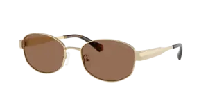 Michael Kors Brown Round Sunglasses