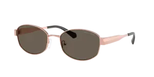 Michael Kors Round Frame Sunglasses - Chocolate Solid