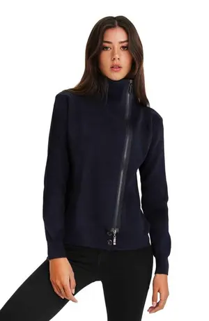 BELLE & BLOOM Brother's Zip Front Jumper
