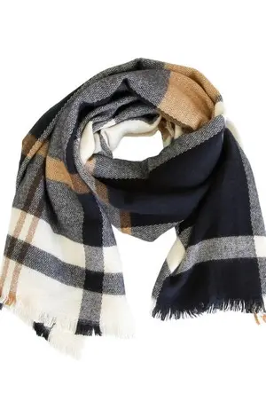 BELLE & BLOOM Staten Island Plaid Scarf